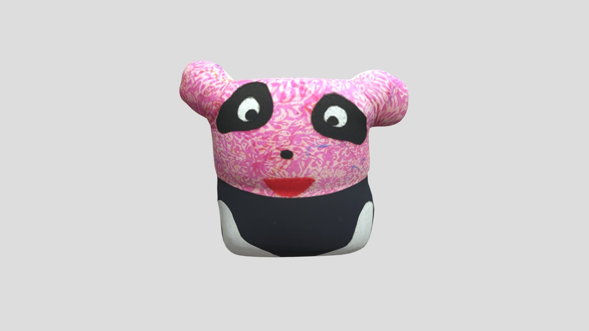 Panda Pink Soft Toys - Download Free 3D model by eeelabvisual [5ca0d45 ...
