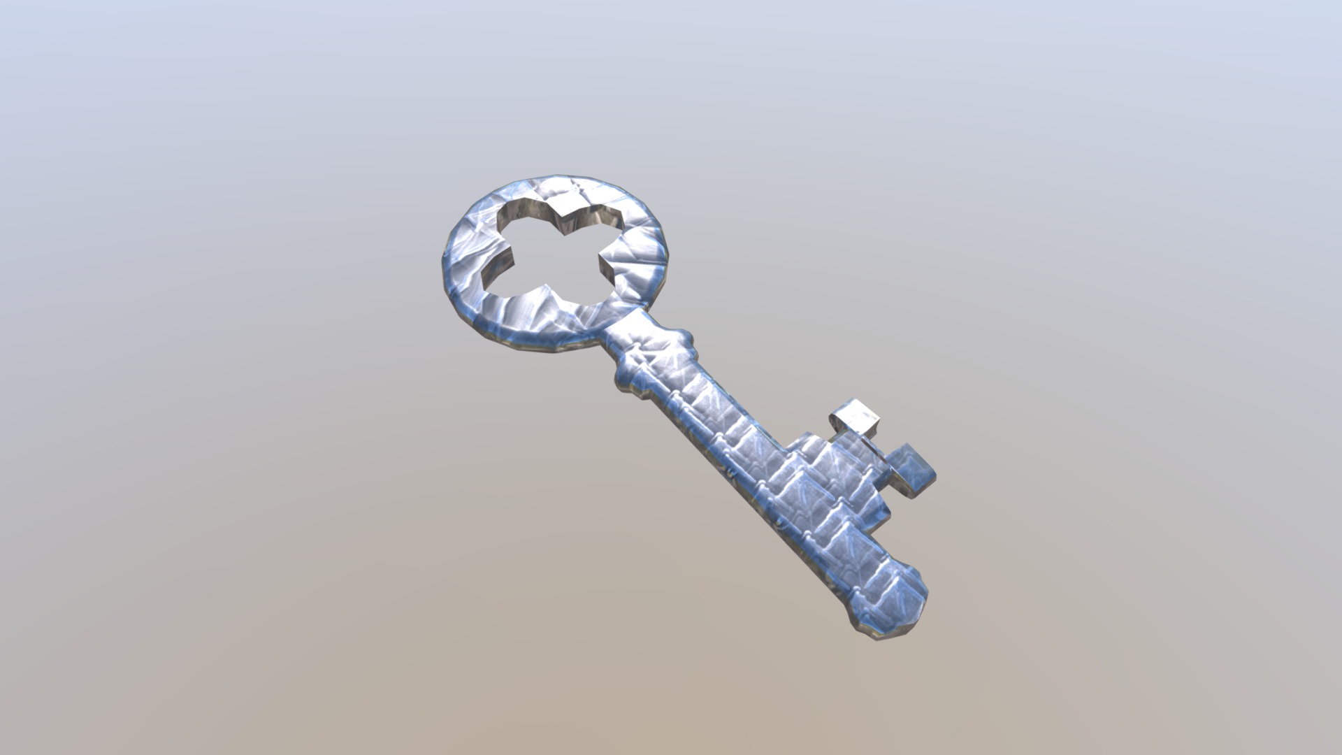 Shiny Key - 3D model by Rebekah Yim (@stabgoth) [5ca12a4] - Sketchfab