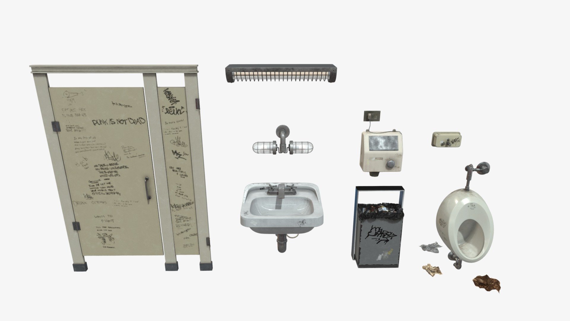 Bathroom Models Pack - Buy Royalty Free 3D model by Adrian Kulawik ...