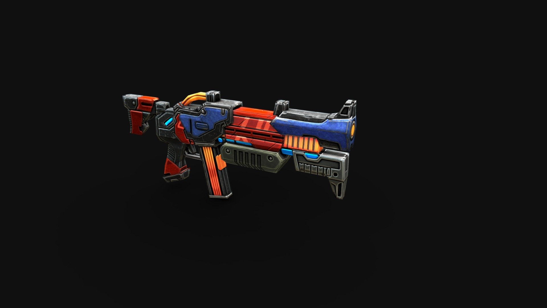 Energy-riffle 14 - 3D model by CC (@ccsf) [5ca4b25] - Sketchfab