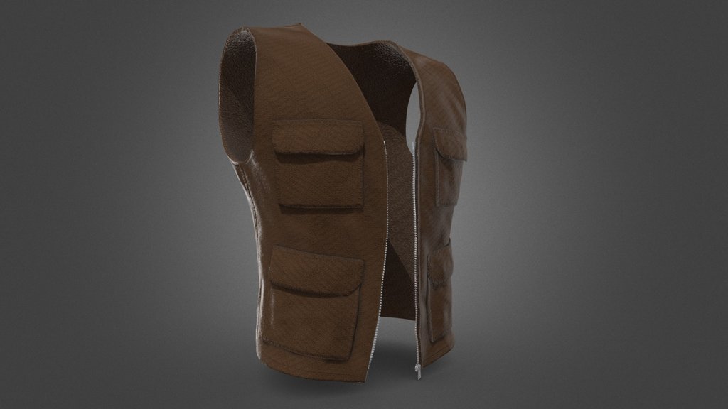 Vest - A 3D model collection by CG StudioX (@CG_StudioX) - Sketchfab