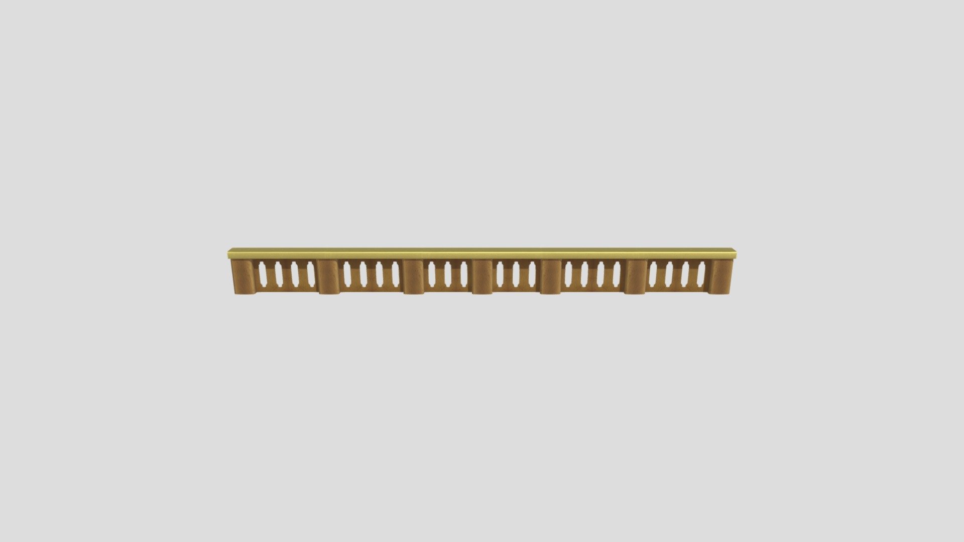 Fence - 3D model by bloopykxg [5ca5052] - Sketchfab
