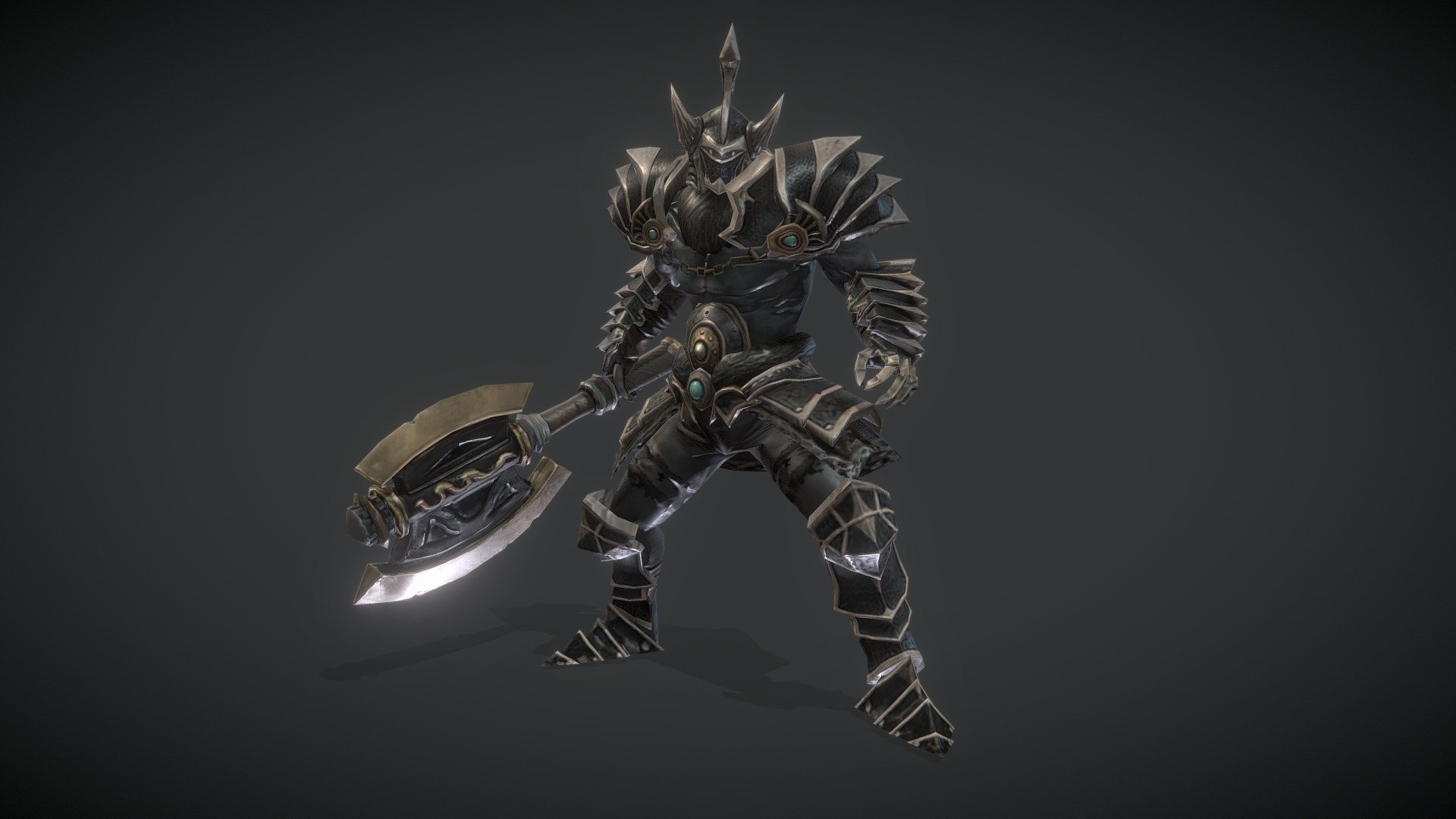 Cursed Knight B - 3D model by Tokiyoshi Takaya (@takayatokiyoshi ...