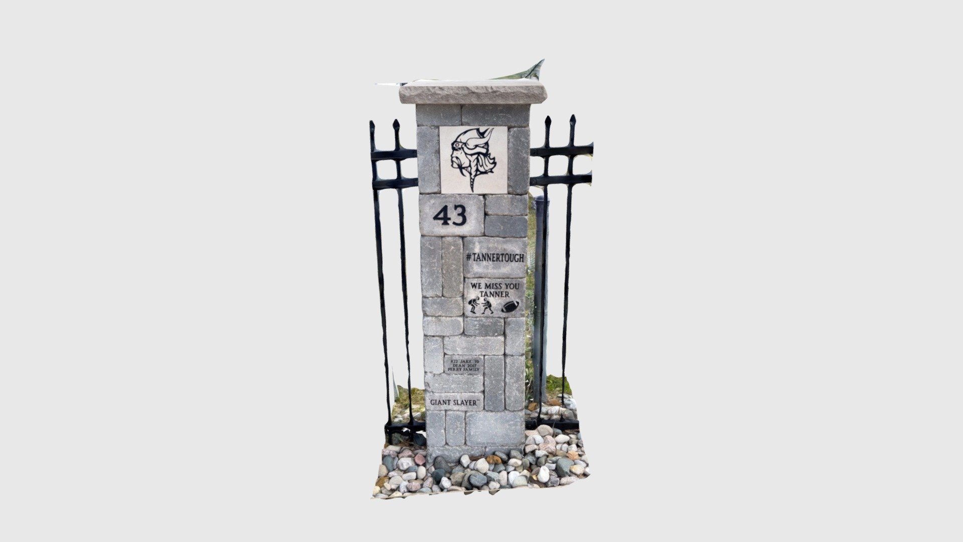 Stone Post - Download Free 3D model by ClaasKuhnen [5ca7446] - Sketchfab