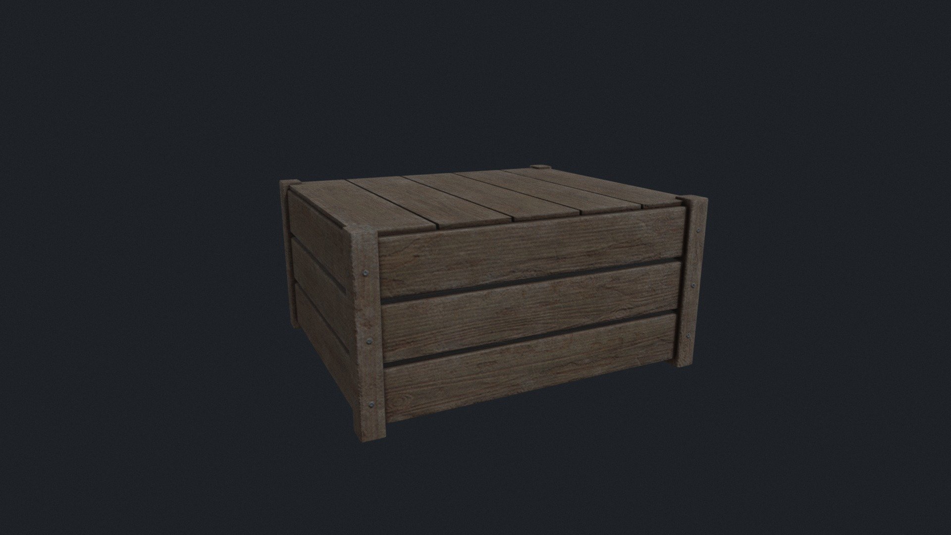 Woodencase 1 - 3D model by sharetextures [5ca7c76] - Sketchfab