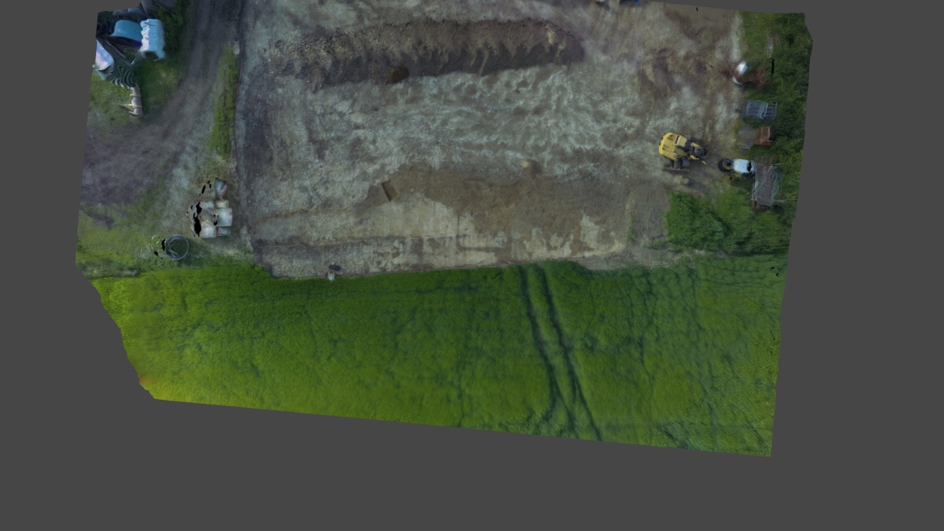 ?Iron Age Square Barrow - 3D model by Professor Dominic Powlesland (@d ...
