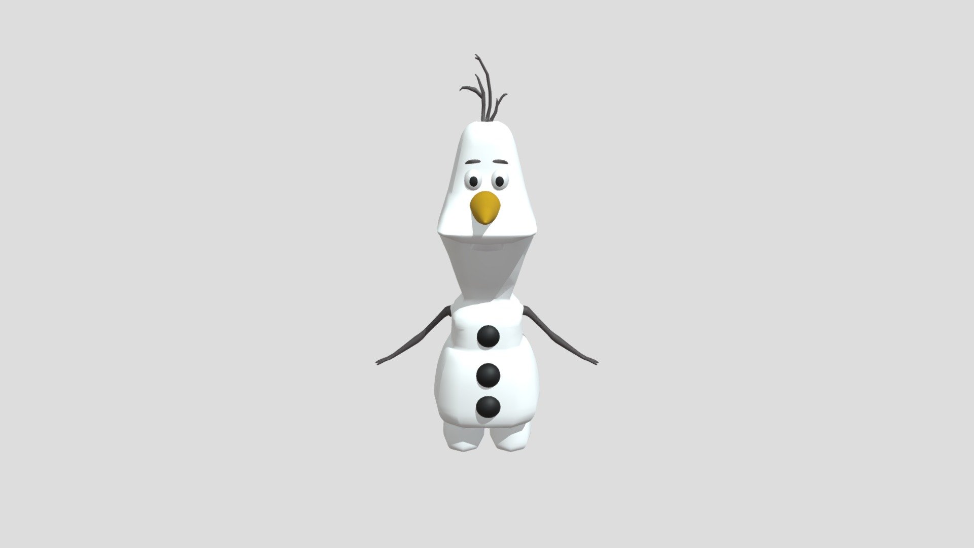 Olaf - Download Free 3D model by anab23 [5caadf3] - Sketchfab
