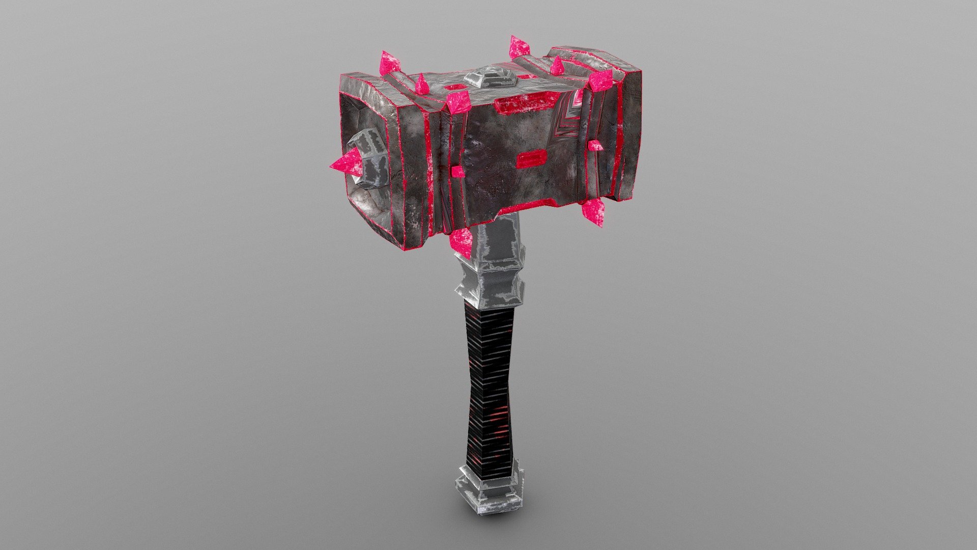 Fantasy Hammer - Download Free 3D model by Drakery [5cac0cf] - Sketchfab