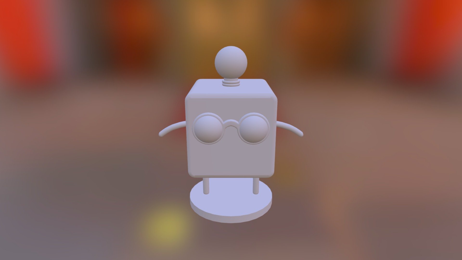 Cubey - 3D model by boybutingting [5cad225] - Sketchfab