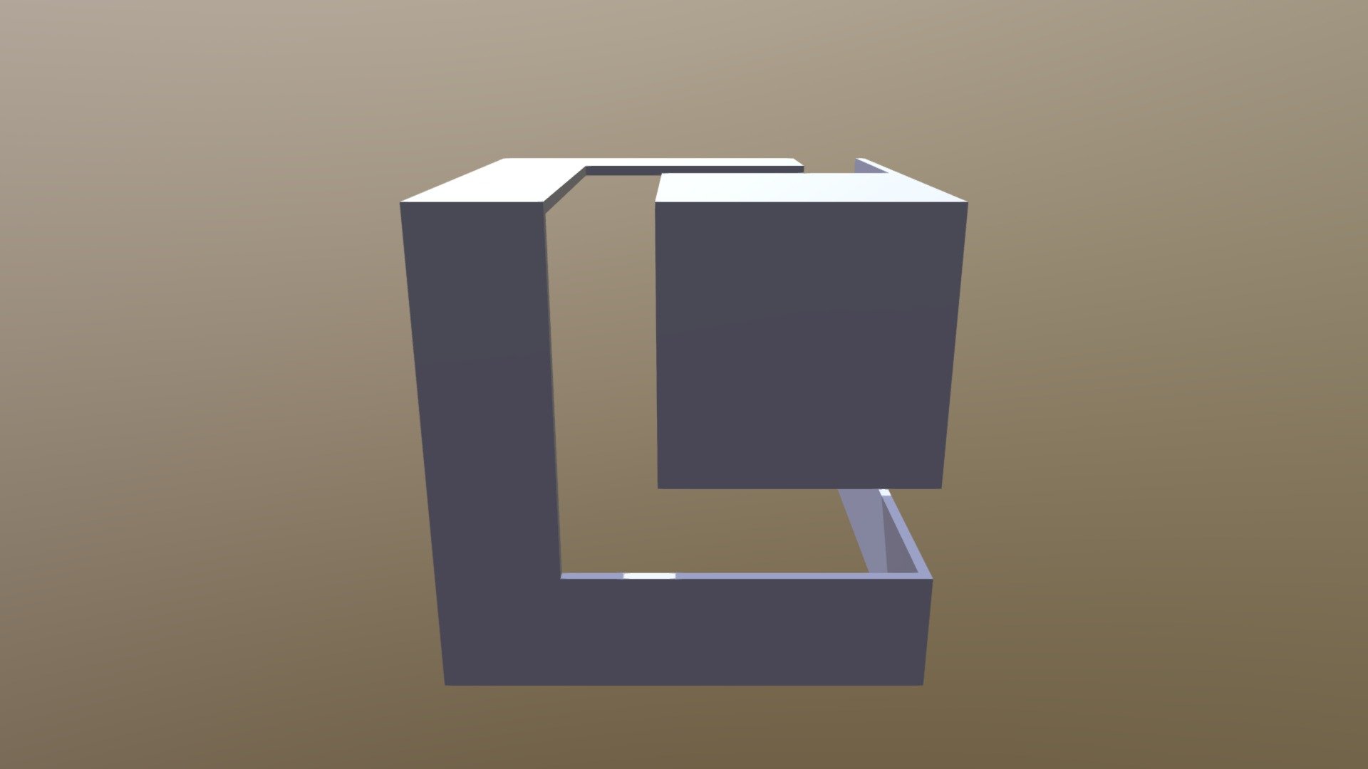 Gamecube Logo - 3D model by ddeters07 [5cad4c9] - Sketchfab