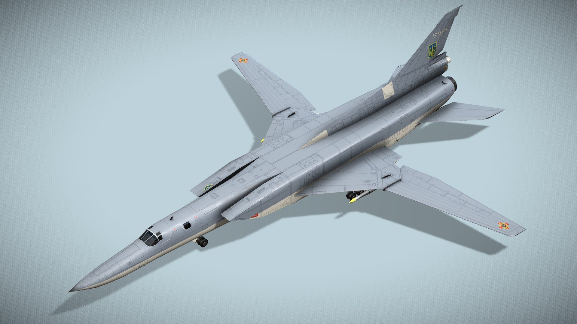 Tupolev Tu-22M3 Backfire - Buy Royalty Free 3D model by NETRUNNER_pl ...