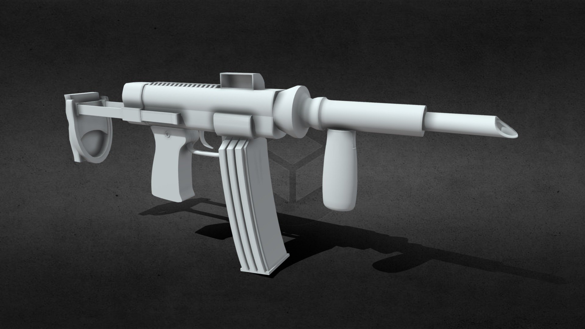 Home Made SMG - Download Free 3D model by Destroyanad [5cb0e00] - Sketchfab