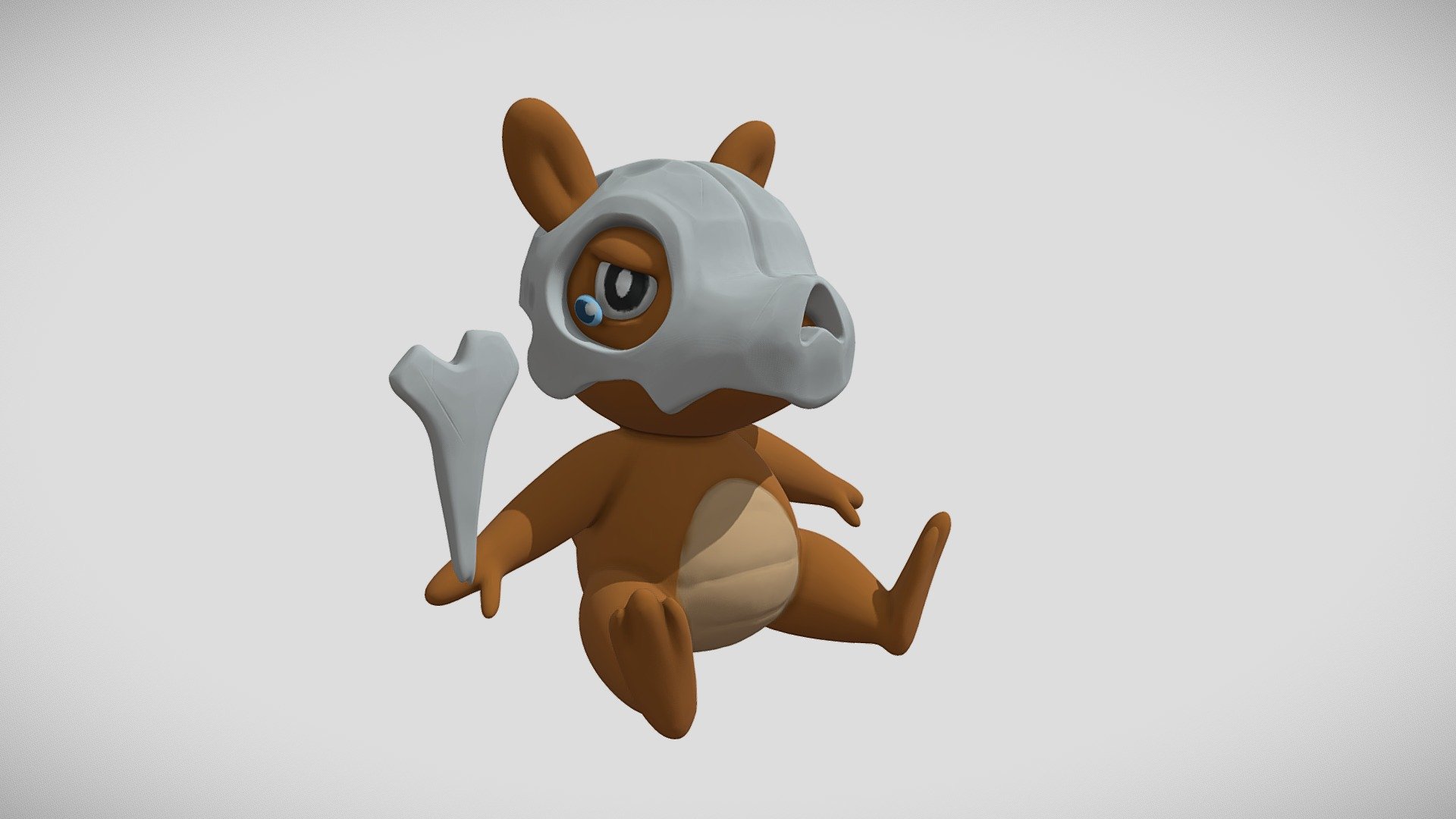 Cubone from Pokemon Reboot WIP - 3D model by iva_tsvetkova [5cb254b ...