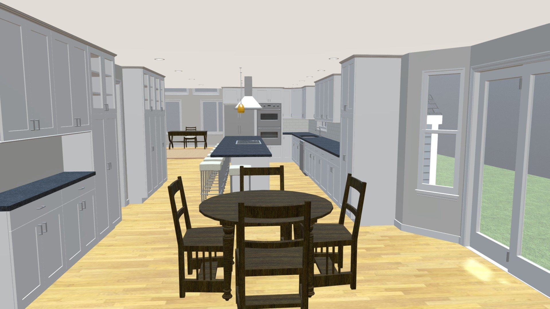 Walpole kitchen & addition B - 3D model by MastersTouch [5cb2814] - Sketchfab