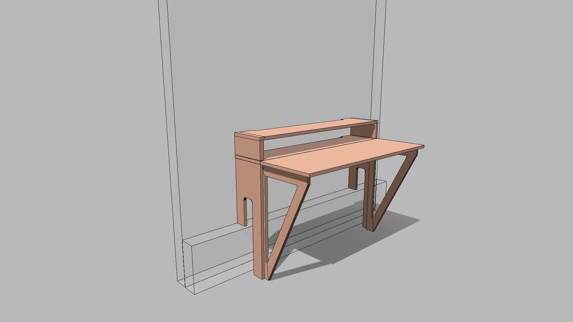 Utilty- Desk Tris - 3D model by Marta Pilarska (@MartaPilarska ...