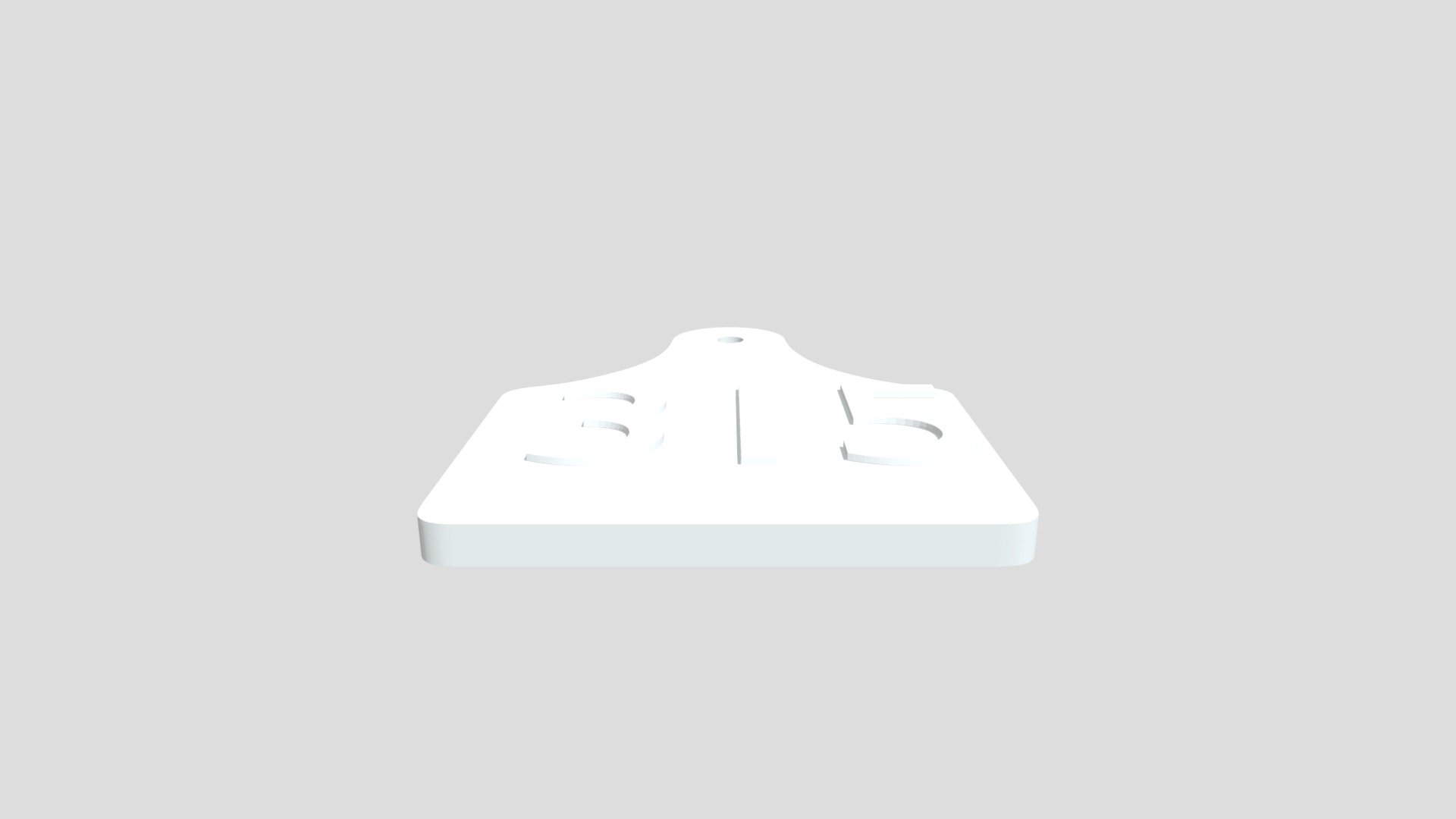 cattle tag - Download Free 3D model by magicalcelery [5cb6842] - Sketchfab