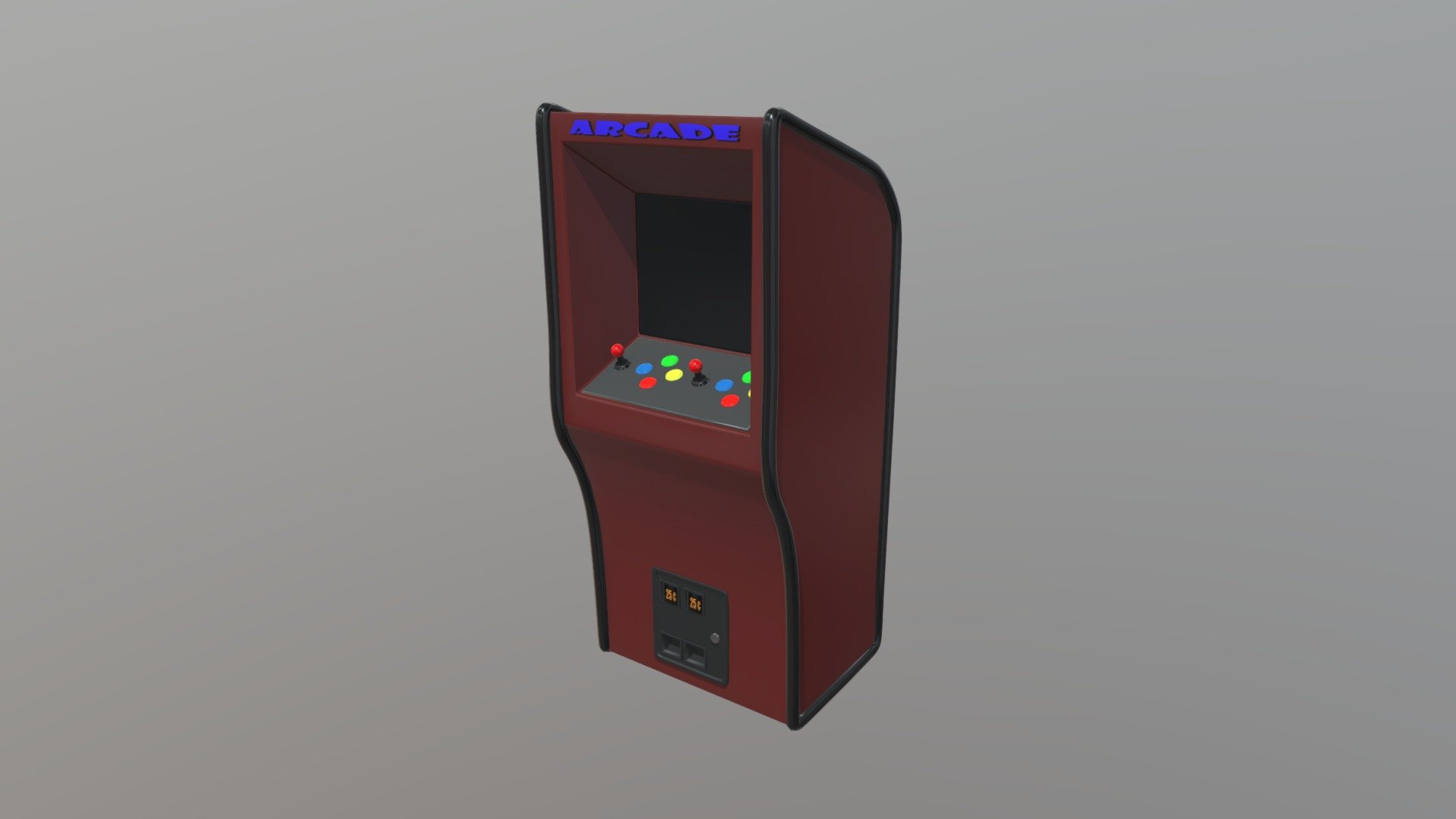 Simple Arcade Machine - Buy Royalty Free 3D model by Pickle55100 ...