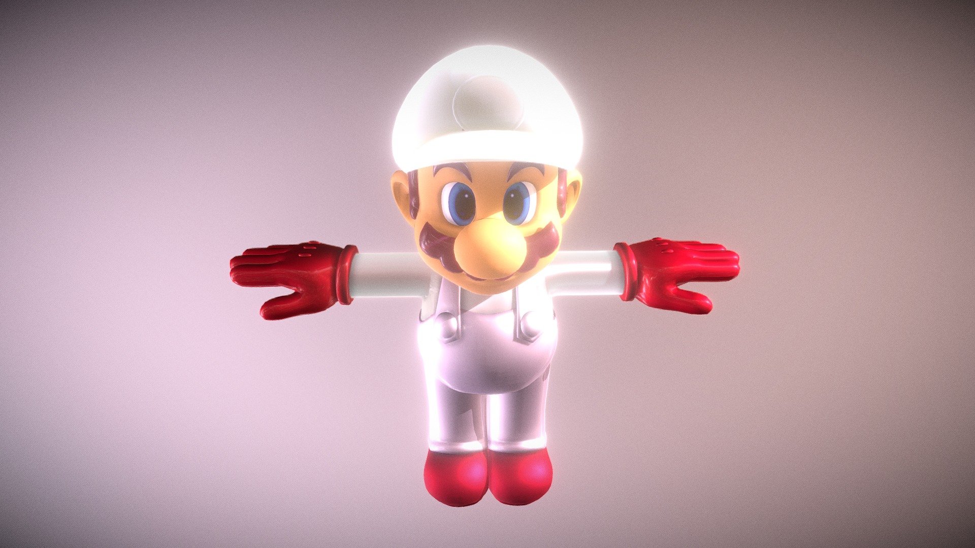 Super Mario Odyssey White Costume (Obj) - Download Free 3D model by ...