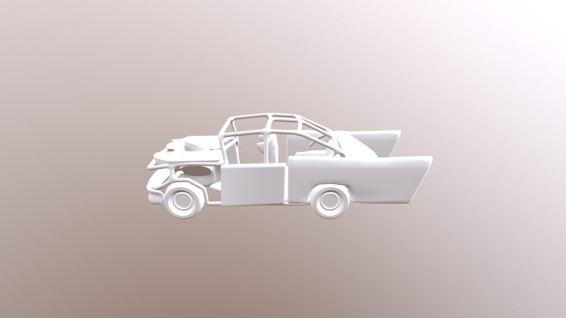 Scrap_car - 3D model by tyleryany [5cbb9c2] - Sketchfab
