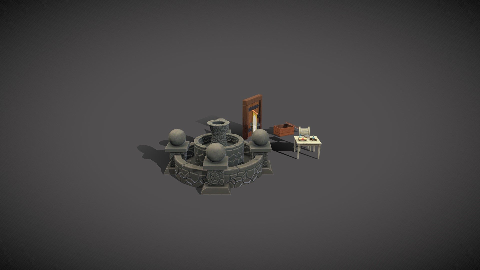 Stylized Fantasy Props - 3D model by Jsharts [5cbc1a5] - Sketchfab