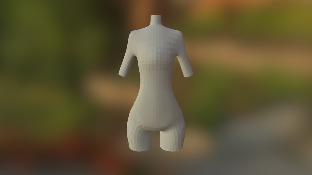 Female Body - 3D model by Oscar Byberg (@oscar.byberg) [5cbcf0a ...