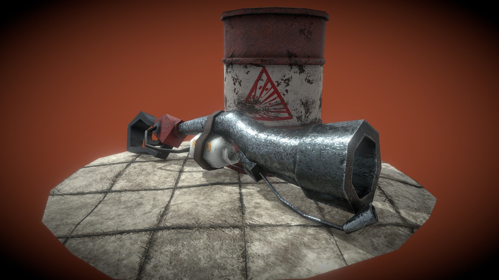 1 Day Low-Poly Asset Challenge - 3D model by Dethicus_M [5cbe5db ...