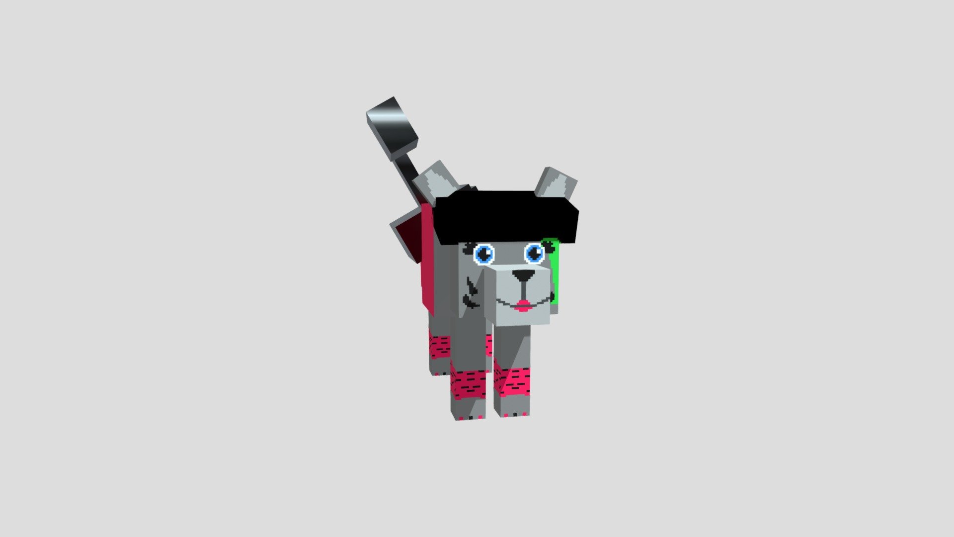 AutisticArtist53 (wolf skin) - Download Free 3D model by ...