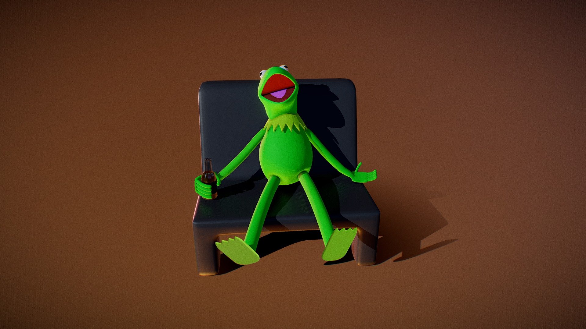 kermit - Download Free 3D model by Sulfuric Arts (@lobsterfuric ...