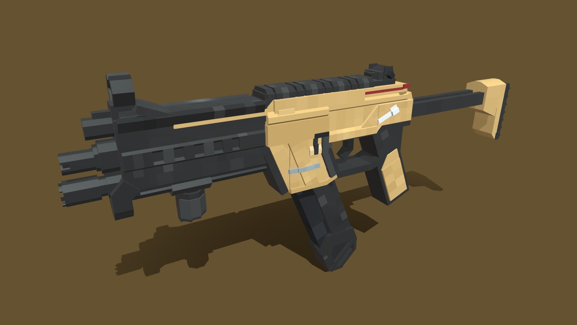 [Minecraft] SMG r99 Apex - 3D model by PianolD [5cbff98] - Sketchfab