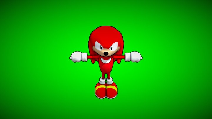 Knuckles-vrchat 3D models - Sketchfab