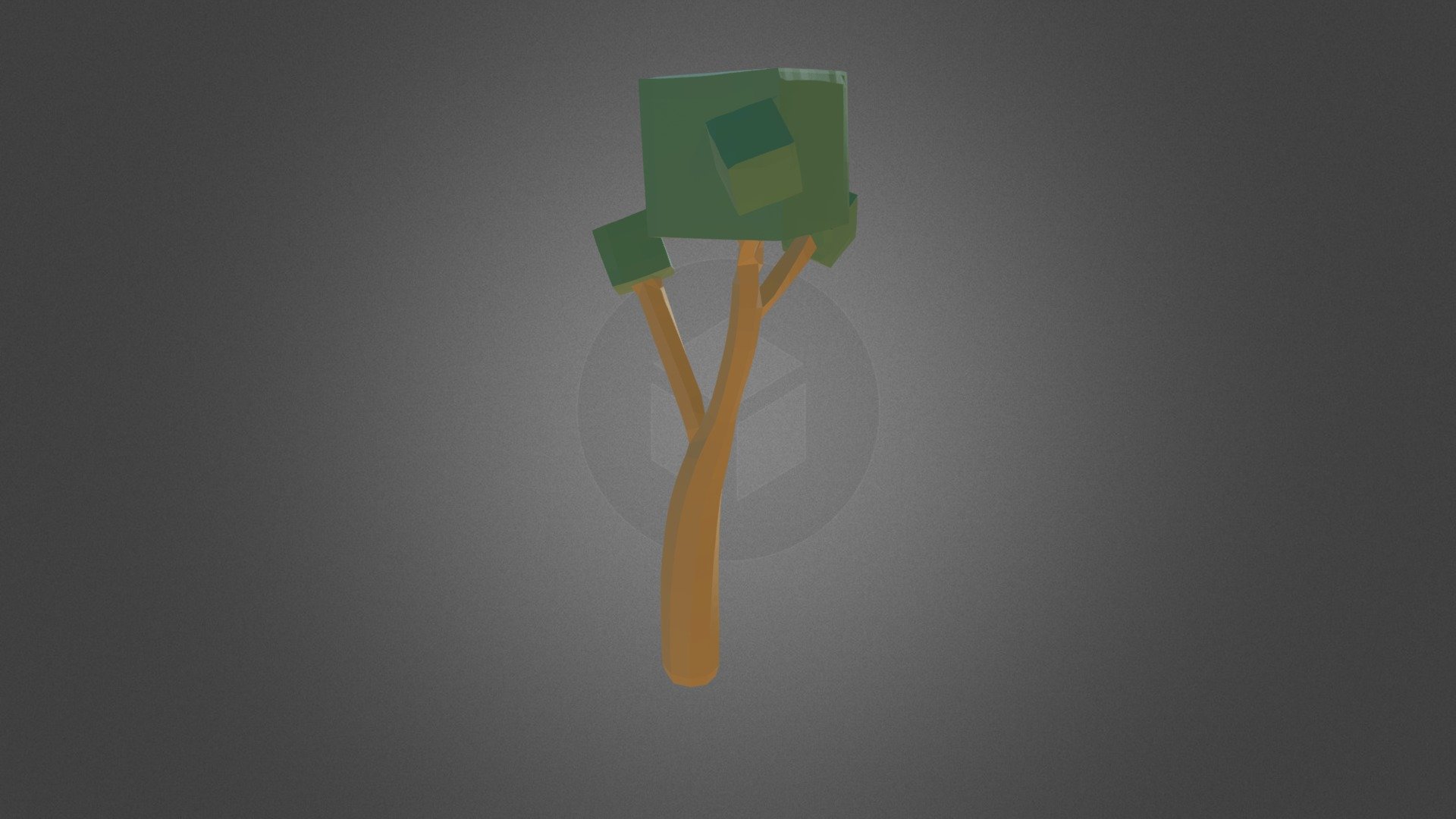 Toon Tree - 3D model by Veritas Animation (@Veritas_Animation_Studio ...