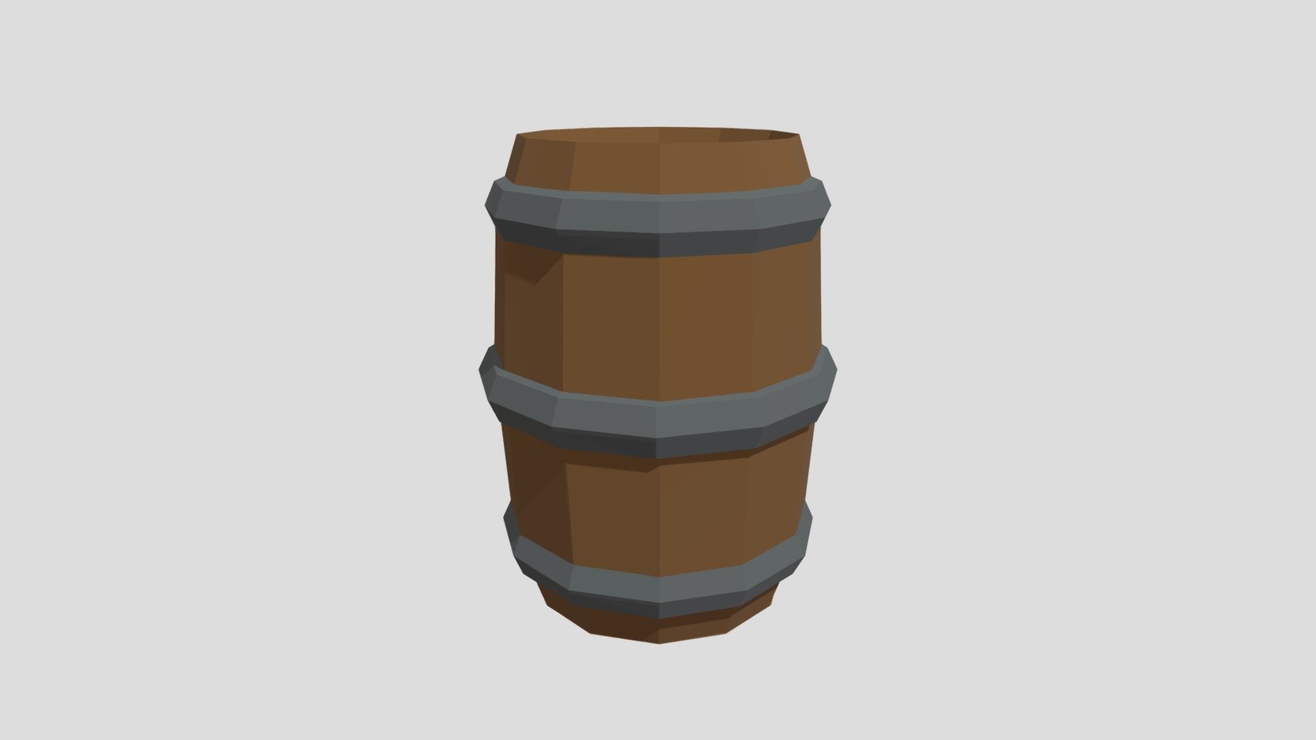 Water Barrel - Download Free 3D model by burkii03 [5cc2ef8] - Sketchfab