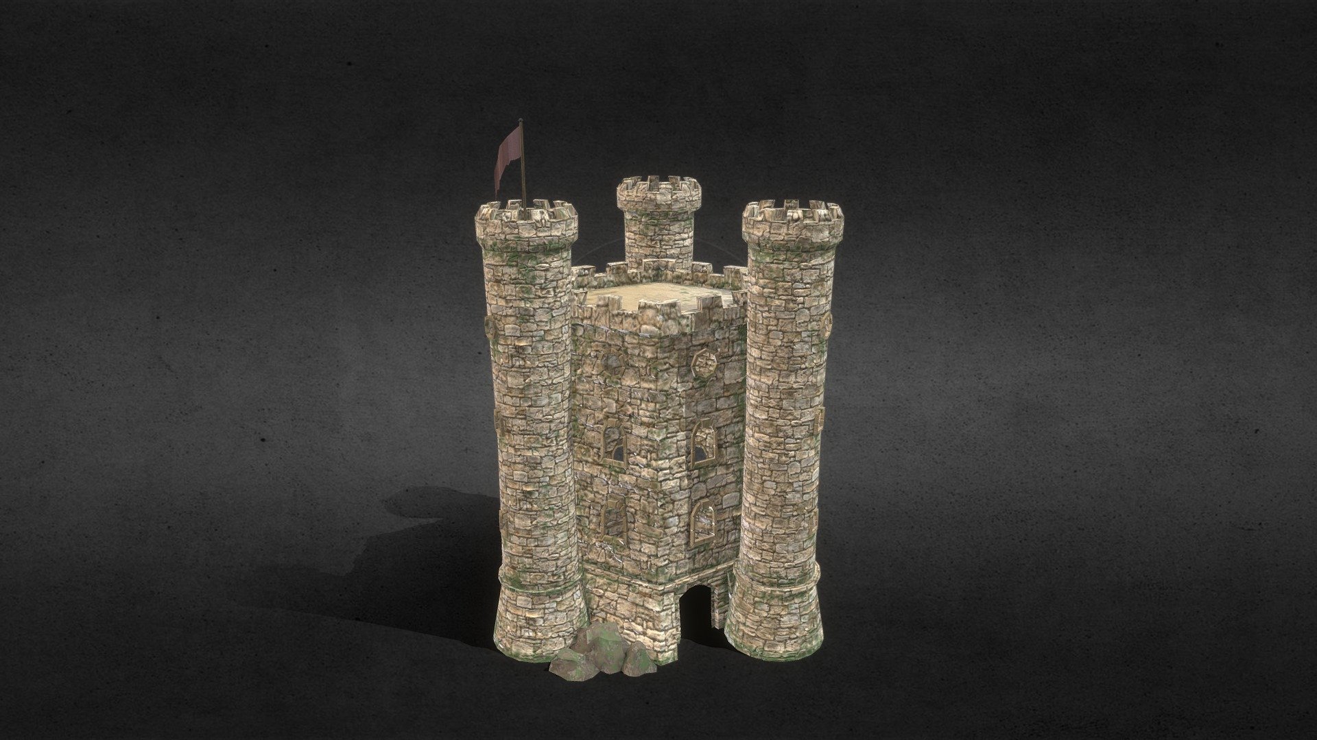 Medieval Building - 3D model by eloise.tait [5cc4807] - Sketchfab