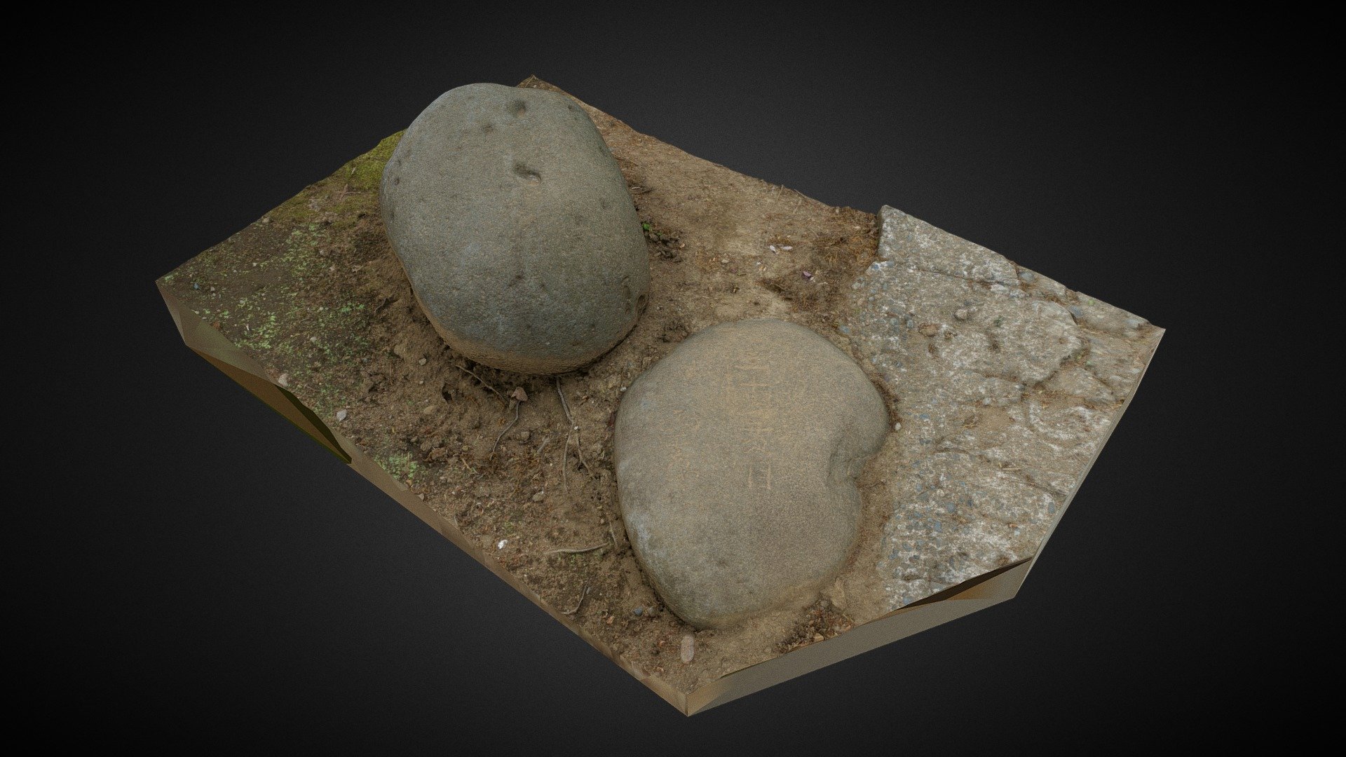 力石 PowerStone002 - Download Free 3D model by NAMAHAGE 120% (@hiroyuki ...