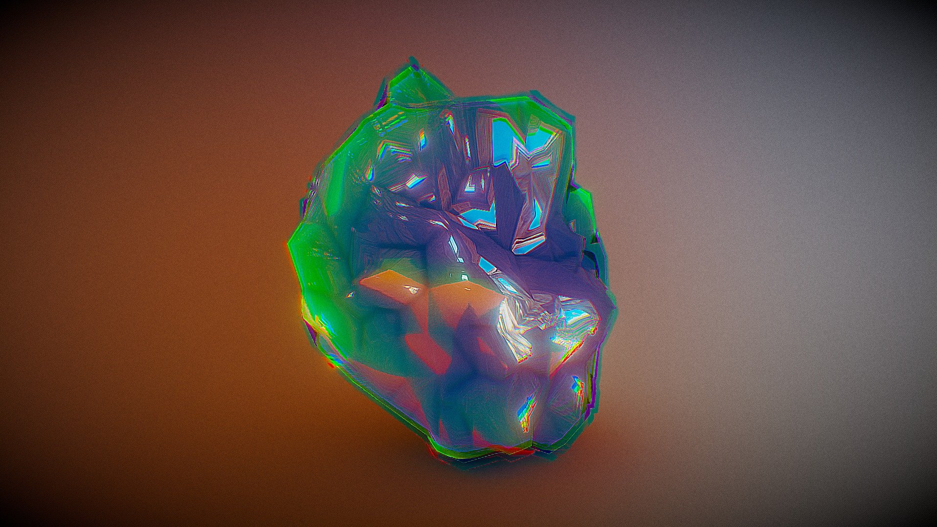 Low Poly Rock - 3D model by Cesar Salcedo CG (@cesar_salcedo) [5cc7cbf ...