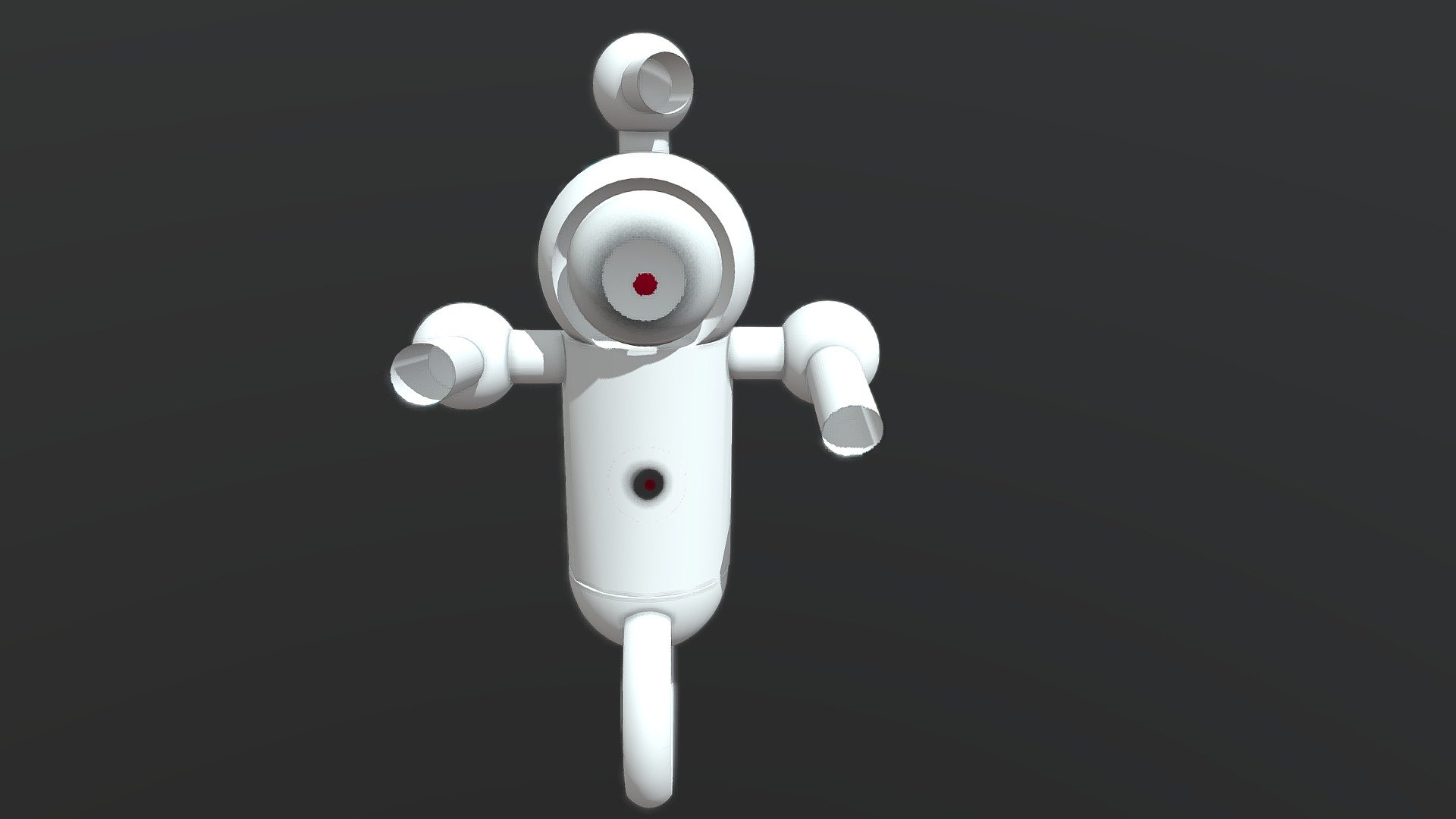 One-Wheeled Armed Robot - Download Free 3D model by Javi_DaviYT ...