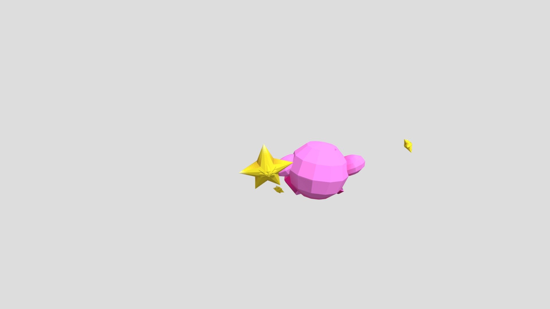 3D Low-Poly Kirby-Inspired Fan Model - Download Free 3D model by ℌ𝔞𝔡𝔬𝔢 ...