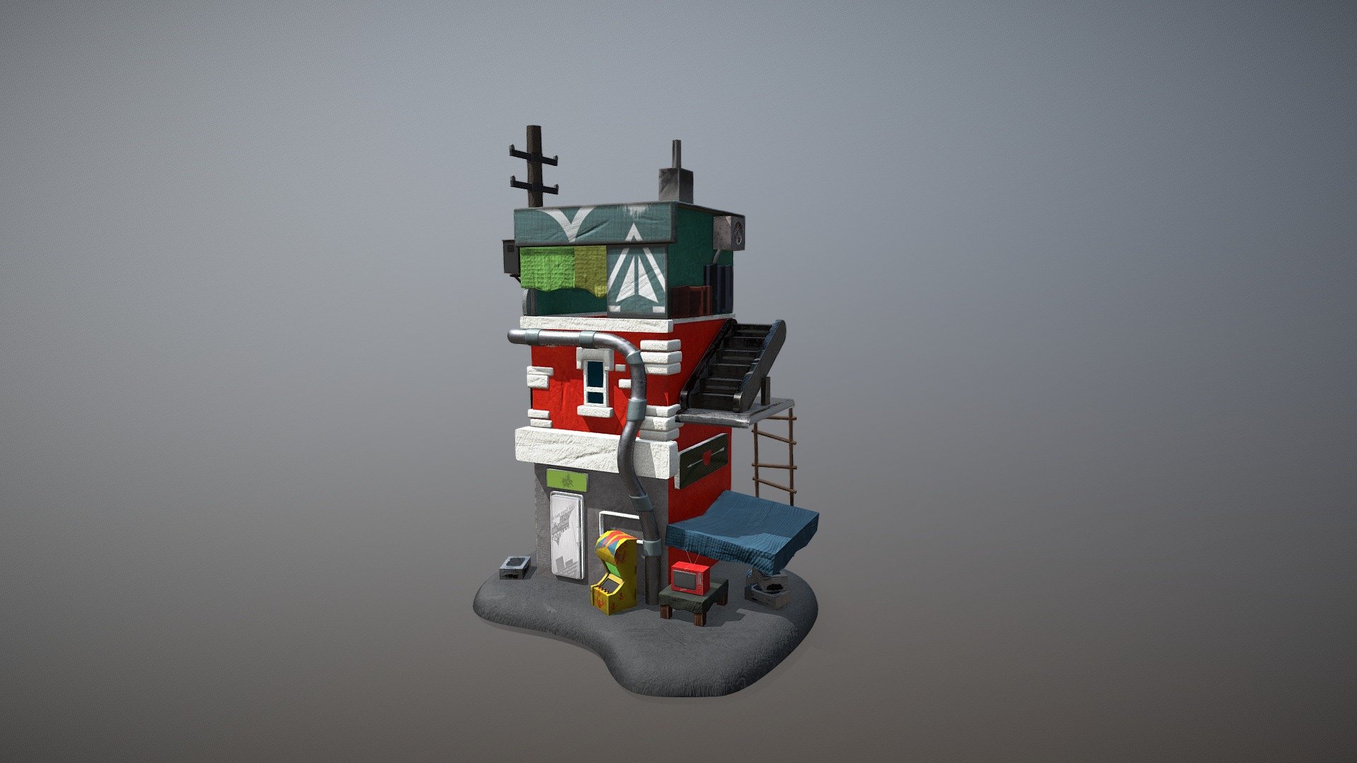 building exercise - 3D model by ljx927 [5ccb2ab] - Sketchfab