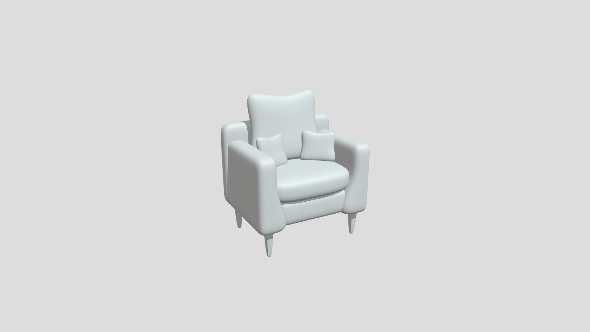Single Sofa - Download Free 3D model by Sina (@Sin4) [5ccc9d7] - Sketchfab