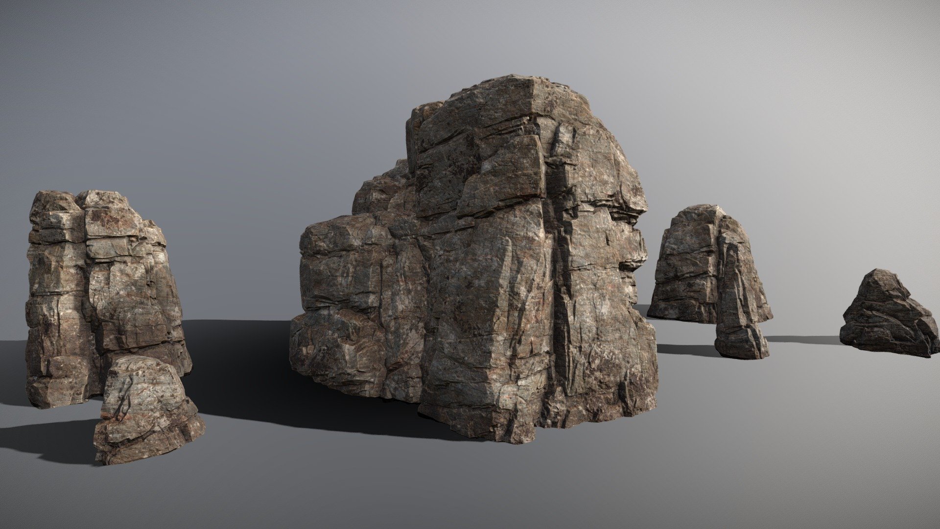 Rocks - Buy Royalty Free 3D model by Andrei.D (@Andrei_D) [5ccd997 ...