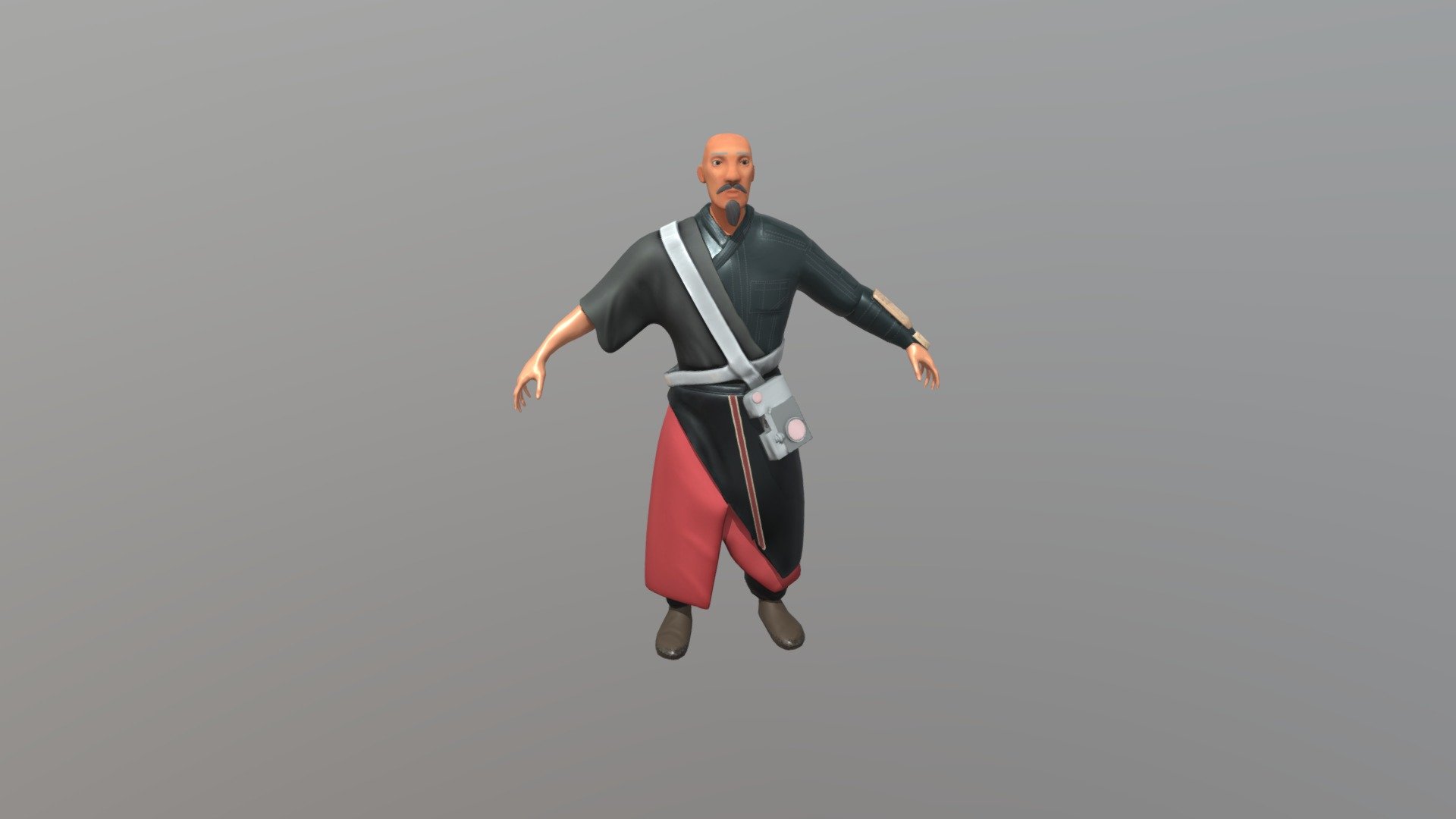 Star Wars Inspired Space Monk - 3D model by mrsoda71 [5ccde43] - Sketchfab