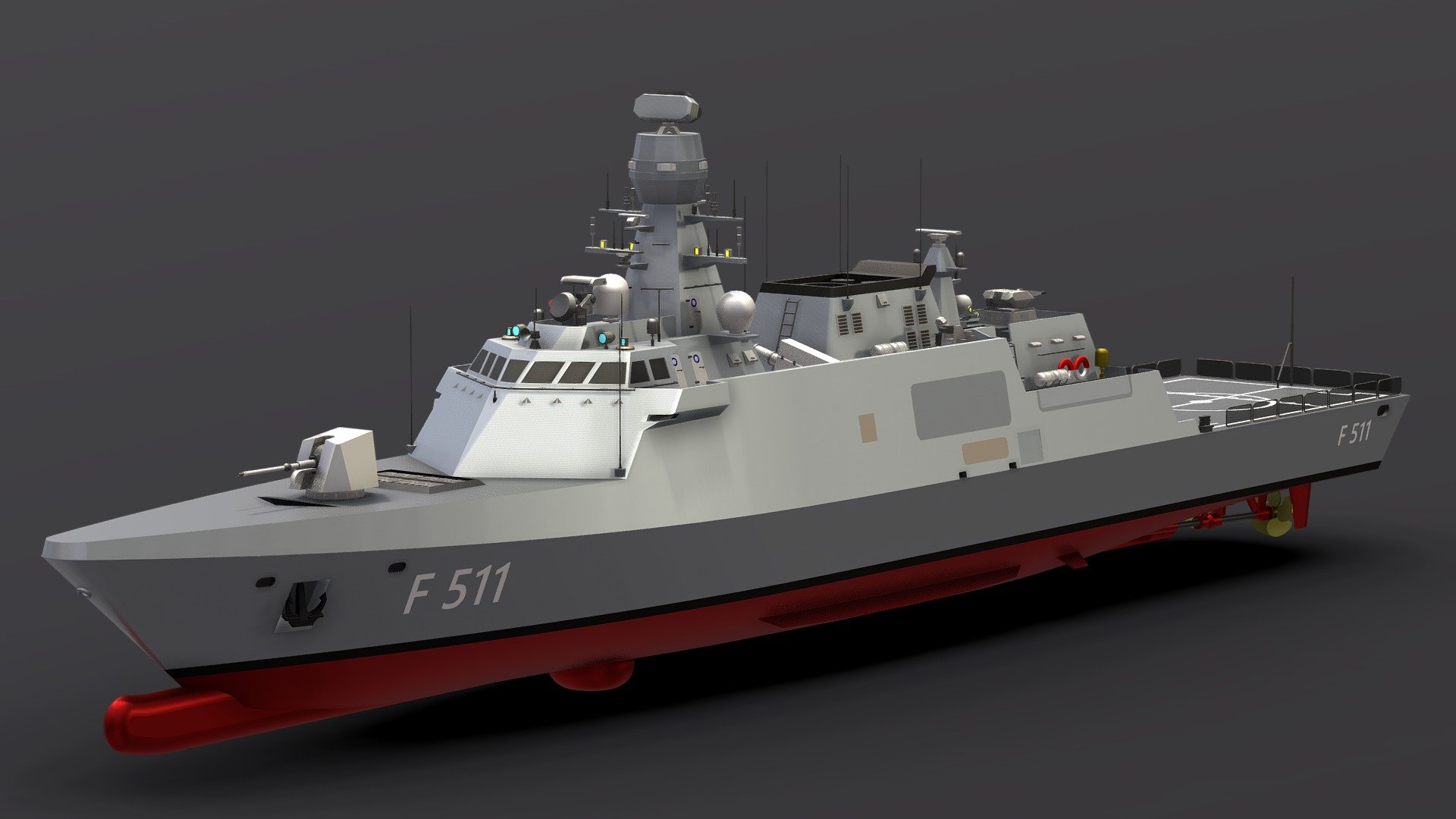 Ada Class Corvette - Buy Royalty Free 3D model by NA3dmodel [5cce4eb ...
