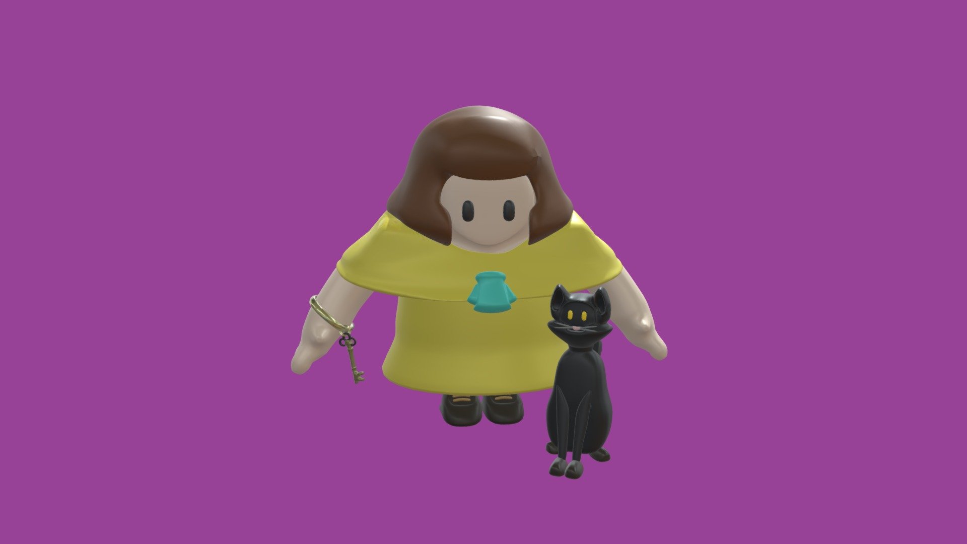 Skin Fran Bow - 3D model by Nicole Araujo (@NicoleAraujo) [5cce9dc ...