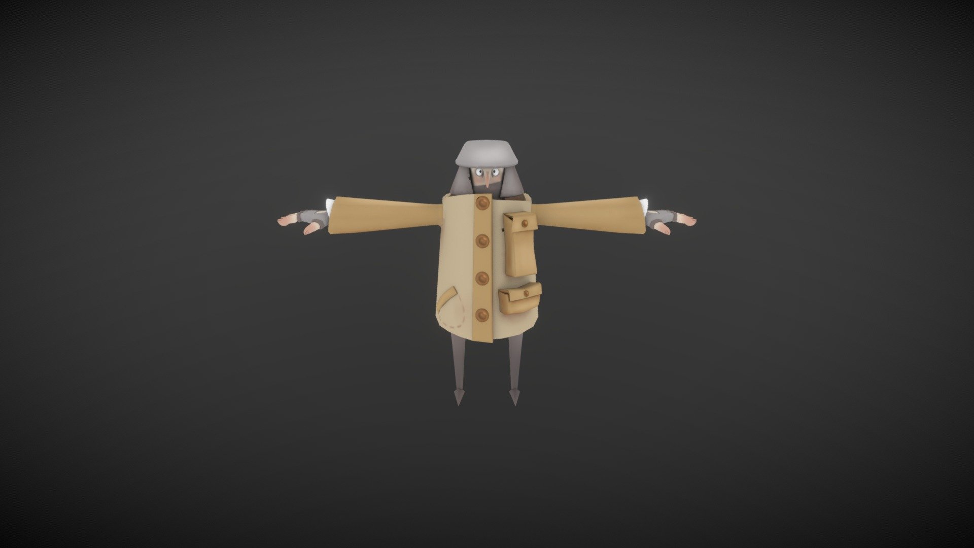 Hunter Model - 3D model by NajibGMagee [5cd19c3] - Sketchfab