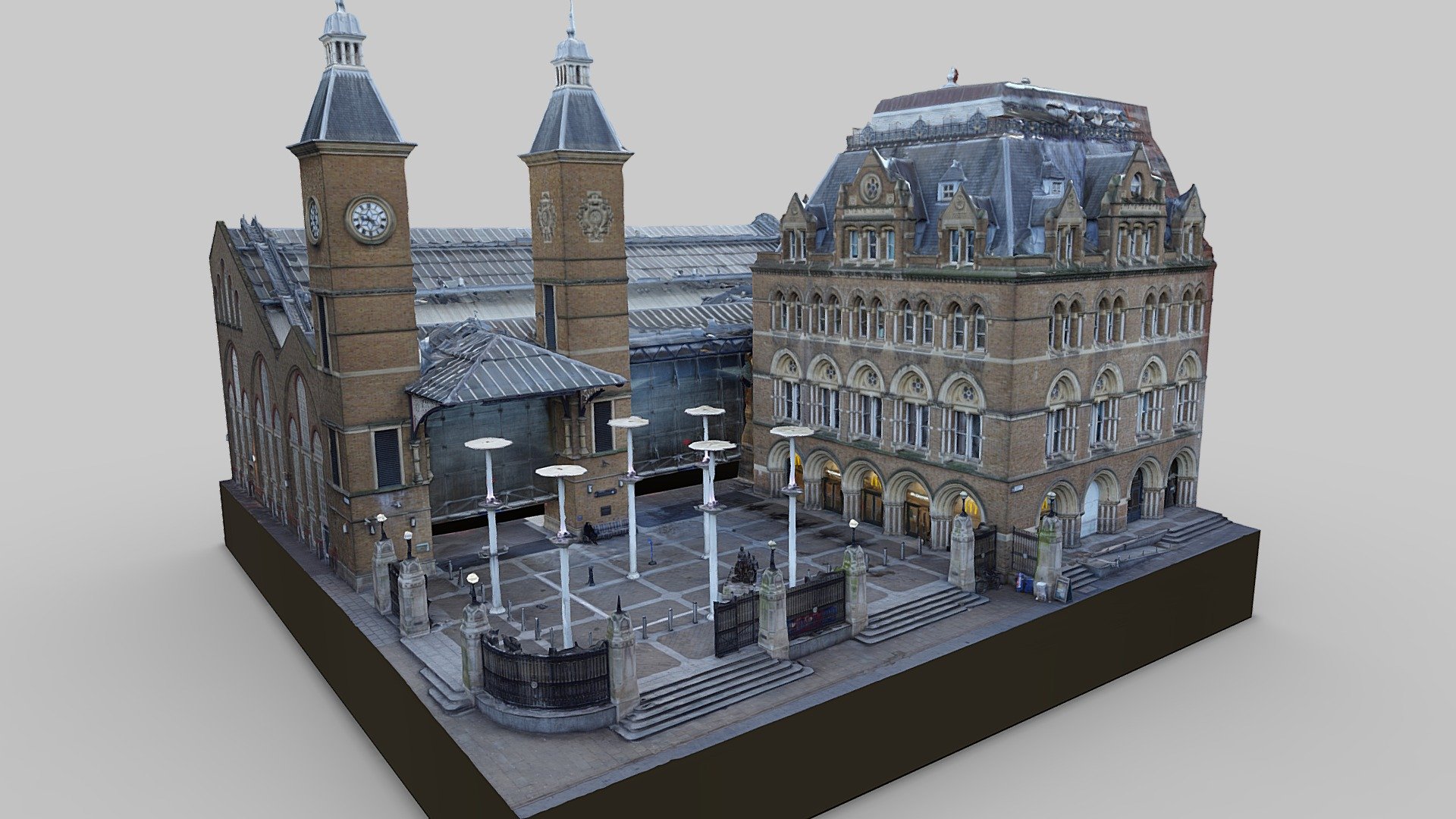 Liverpool Street Station South Entrance - Download Free 3D model by ...