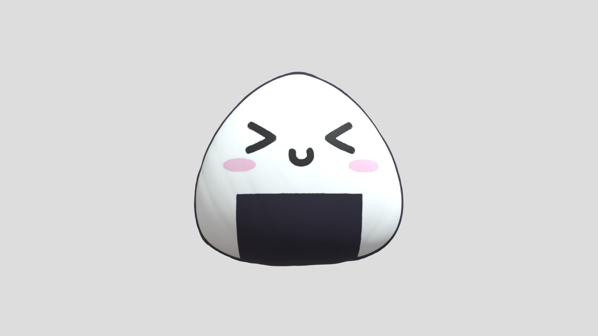 ONIGIRI - 3D model by karinachn [5cd2318] - Sketchfab