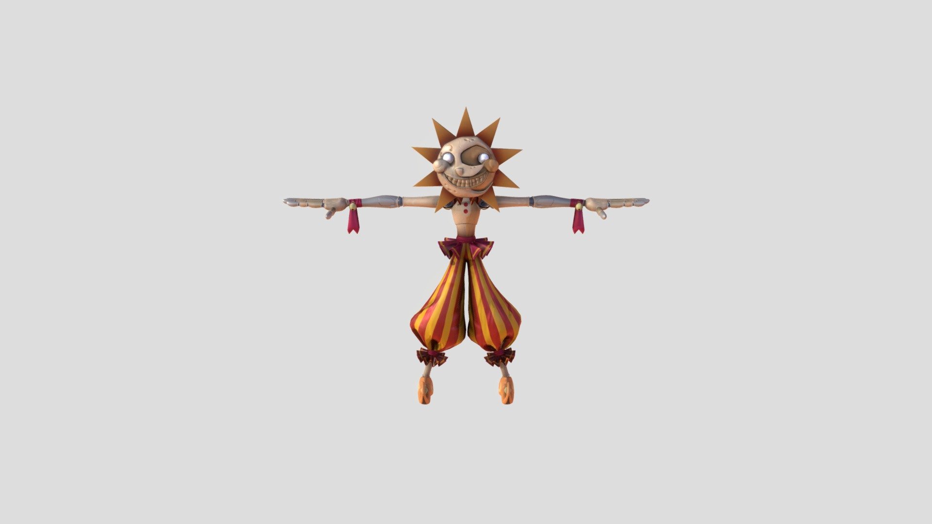 Updated - Sun (Security Breach) - Download Free 3D model by Artur_all ...