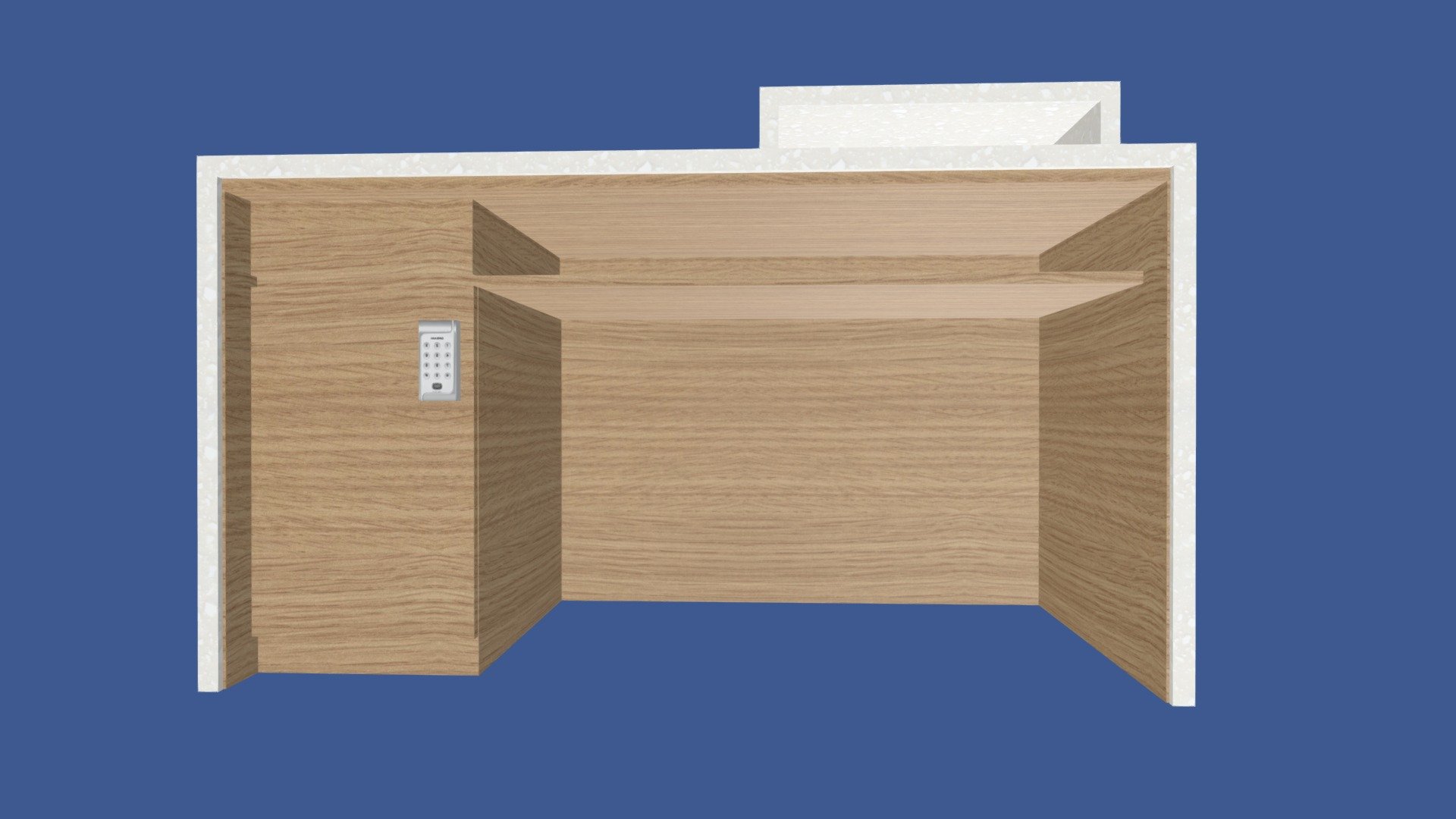 부의접수대1400-700-950 - 3D model by 가구라인 (@gaguline) [5cd3af4] - Sketchfab