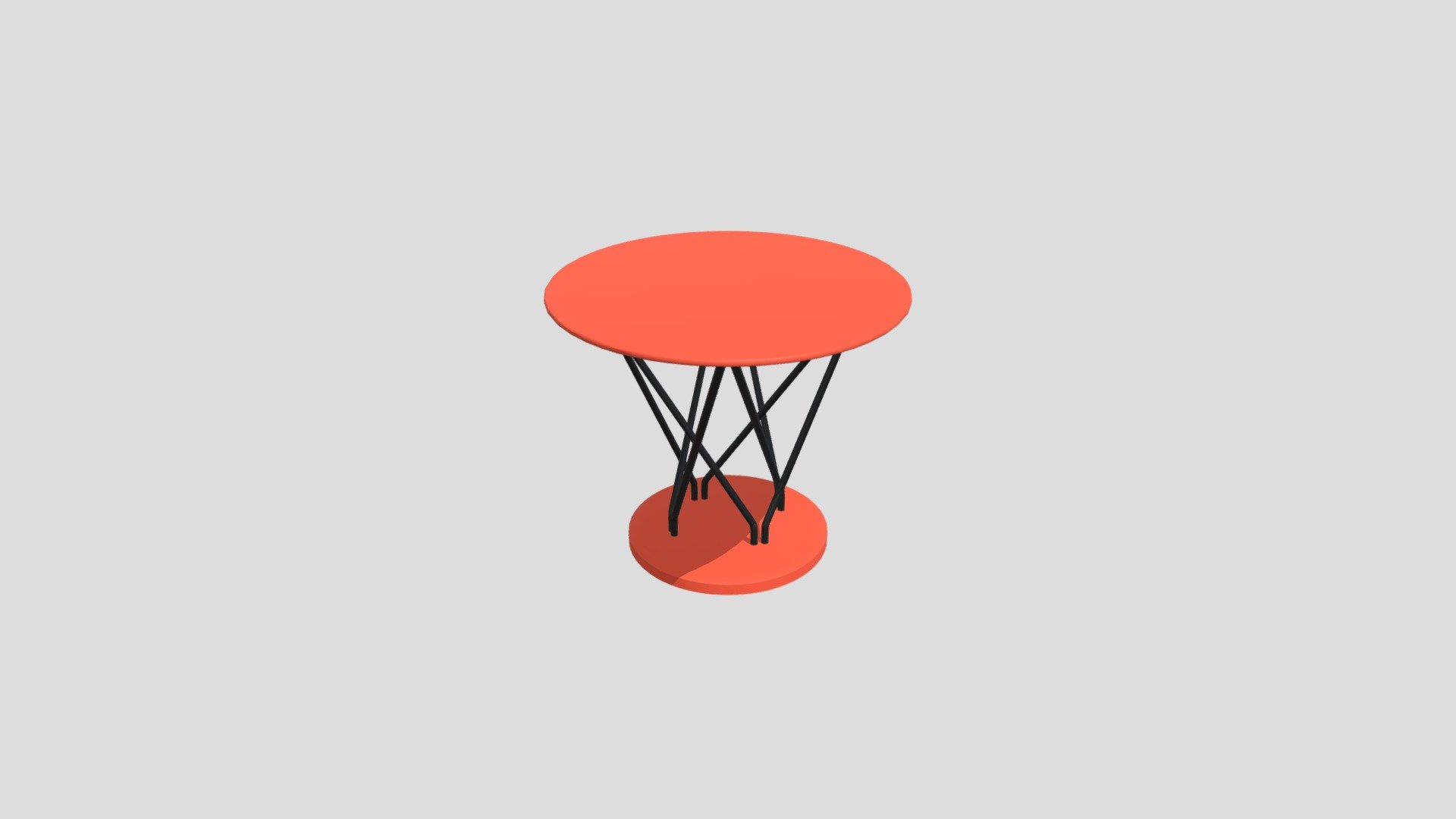 Modern Table - Download Free 3D model by abdullah.almuhaisen [5cd3cdf ...