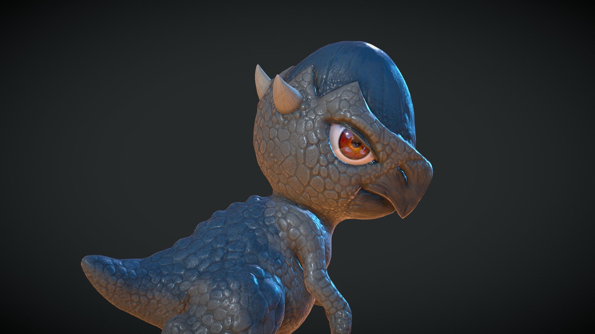 Cranidos - 3D model by Daniel Reyes (@DanielReyesL) [5cd3fca] - Sketchfab